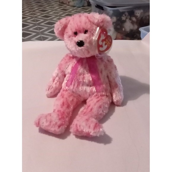 Toys | Ty Beanie Babies Smitten The Bear | Poshmark